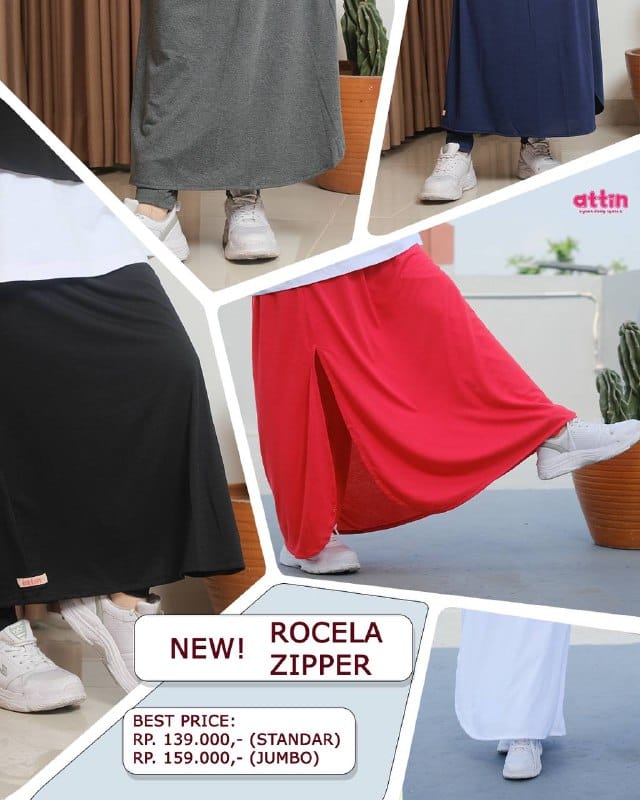 ROCELA ZIPPER - Attin Hijab