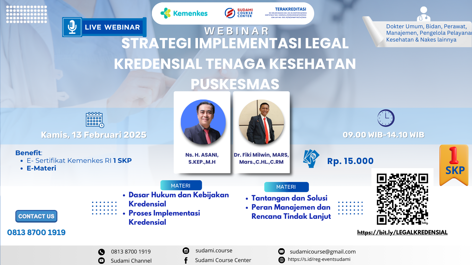 STRATEGI IMPLEMENTASI LEGAL KREDENSIAL TENAGA KESEHATAN PUSKESMAS ... STRATEGI IMPLEMENTASI LEGAL KREDENSIAL TENAGA KESEHATAN PUSKESMAS ...