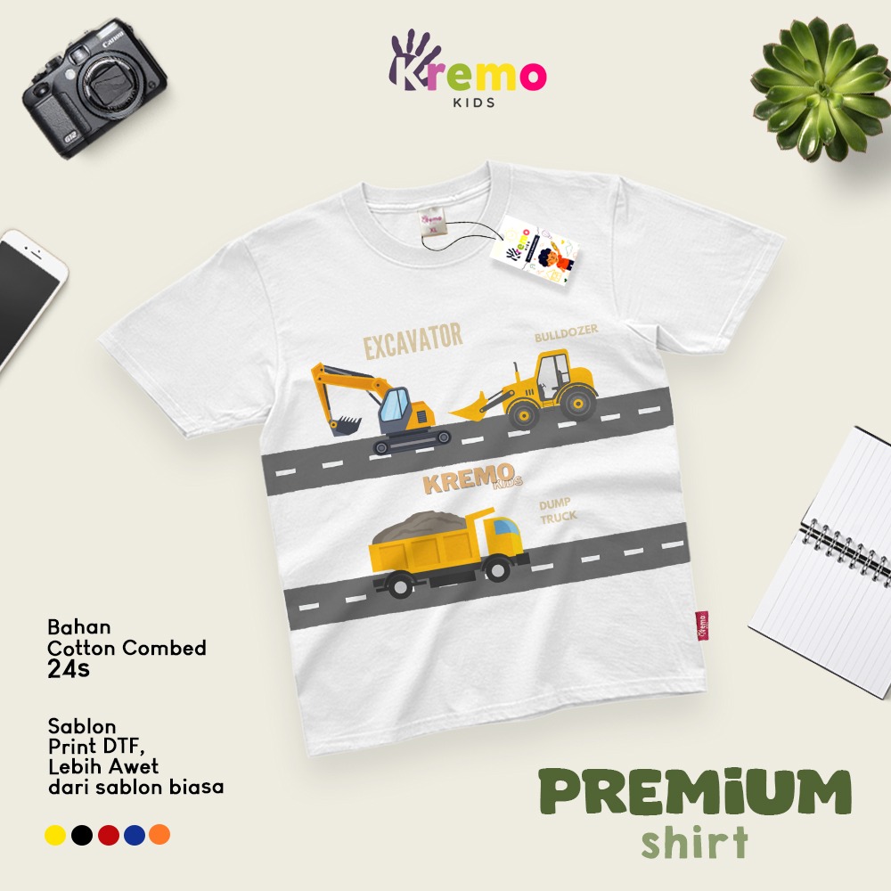 KAOS KREMO KIDS PREMIUM 24S EXCAVATOR SERIES - Kremo Kids KAOS KREMO KIDS PREMIUM 24S EXCAVATOR SERIES - Kremo Kids