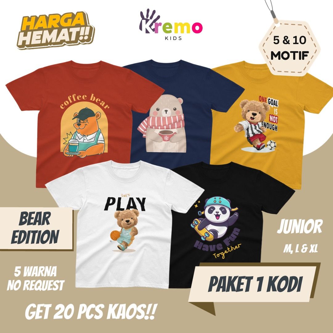 1 KODI BEAR SERIES JUNIOR - Kremo Kids 1 KODI BEAR SERIES JUNIOR - Kremo Kids